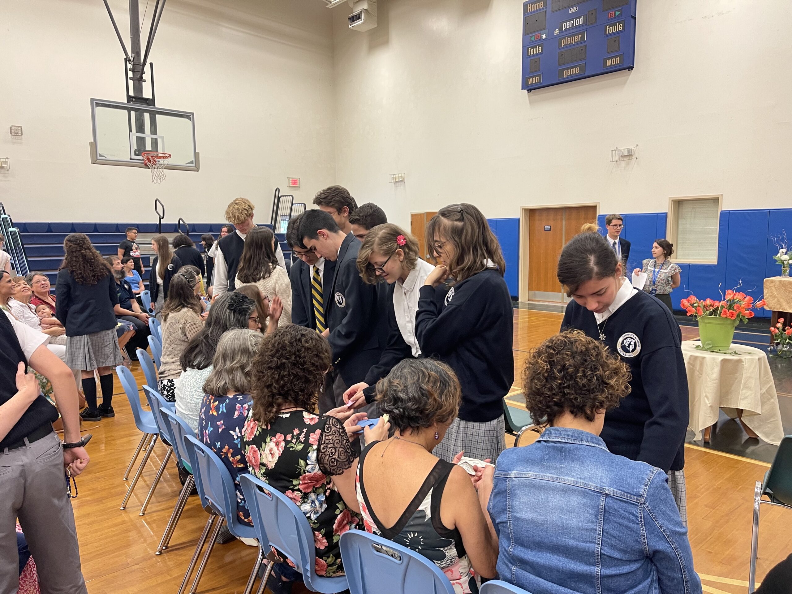 May Crowning and Honoring Our Mothers - Chesterton Academy of Orlando
